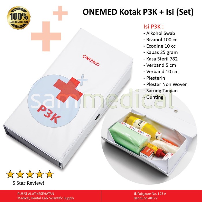 Jual Onemed Kotak P3K + Isi (Set) | Shopee Indonesia