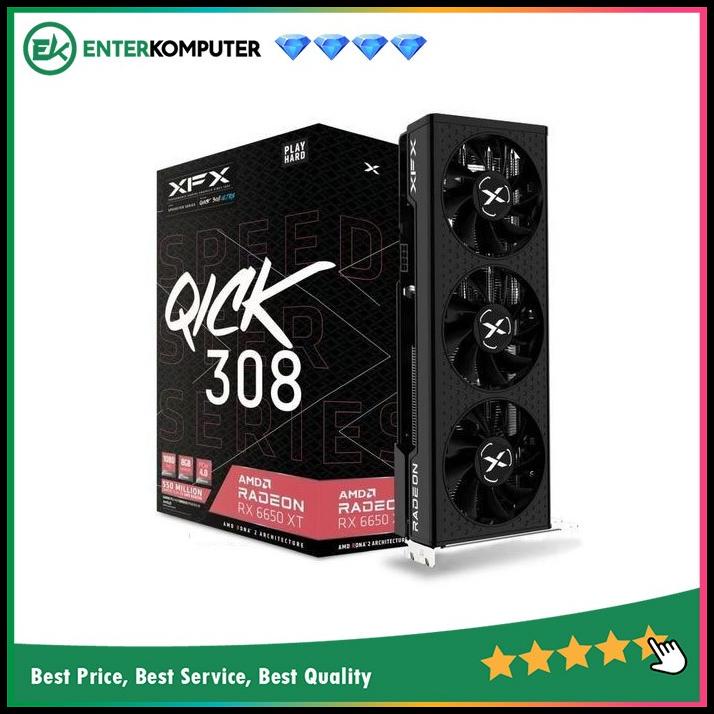 Jual Xfx Radeon Rx 6650 Xt Ultra 8Gb Ddr6 Speedster Qick308 - Rx ...