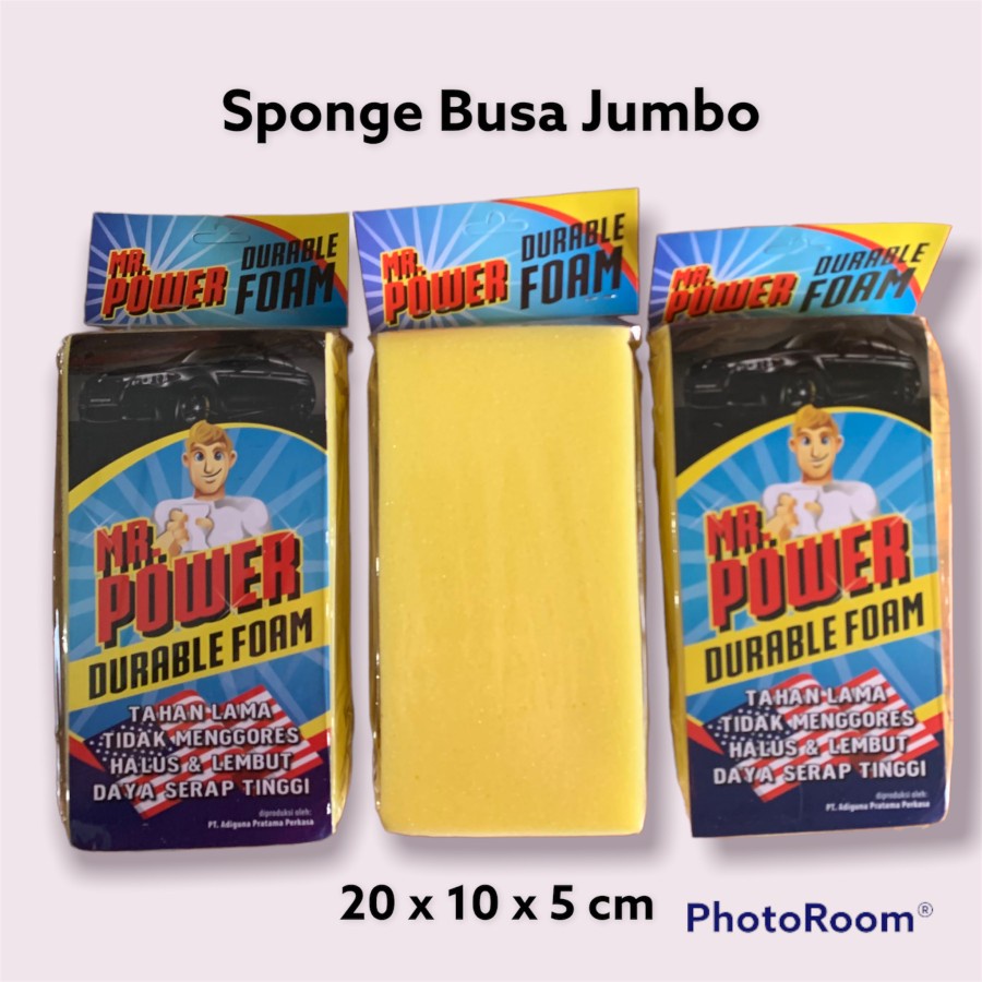 Jual Sponge Busa Cuci Kotak Mobil Motor Kendaraan Piring Dapur Spons ...
