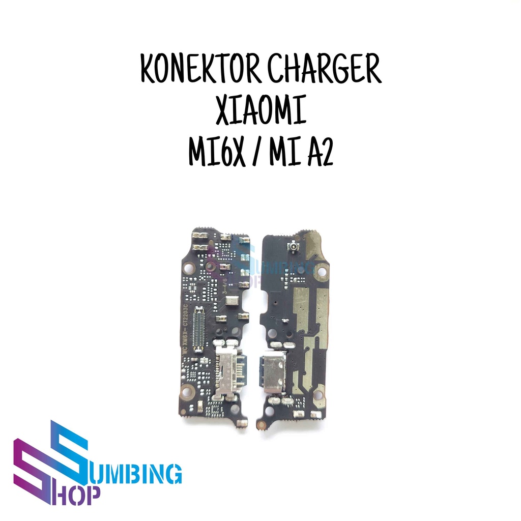 Jual Konektor Charger Xiaomi Redmi Mi6x Mi A2 Pcb Board Usb Papan Con ...