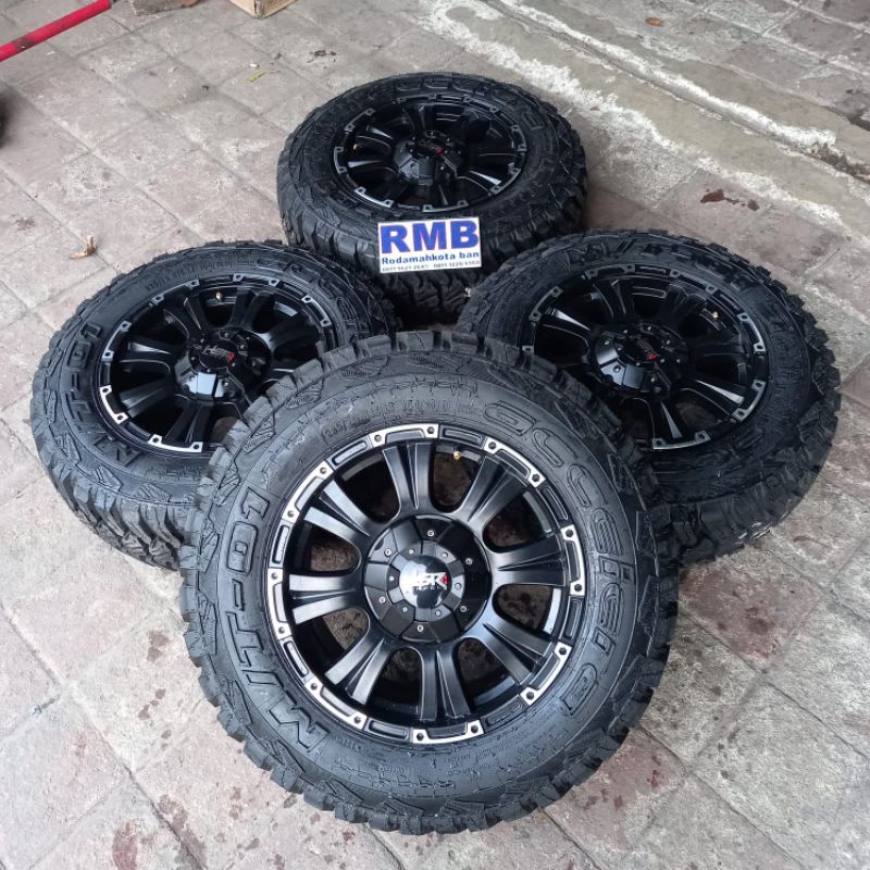 Jual VELG MOBIL SEKEN COPOTAN MODEL HSR SINGA RING 16 + BAN ACC MT ...