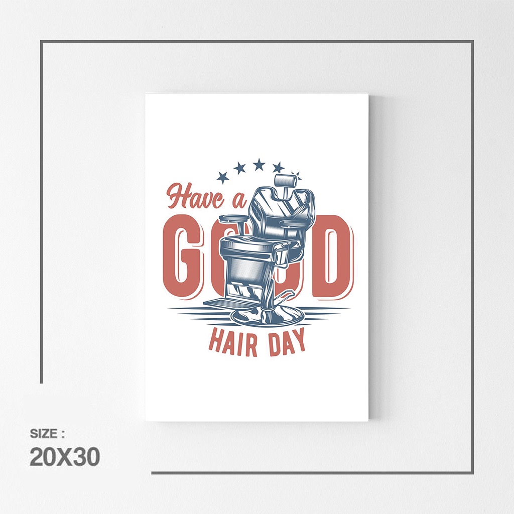 Jual Poster kayu barbershop - Hiasan dinding barbershop - Kata kata ...