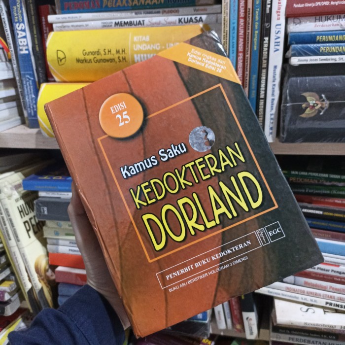 Jual Buku Kamus Saku Kedokteran Dorland Edisi 25 preloved original ...