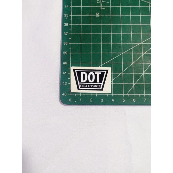 Jual Stiker DOT Snell Approved | Shopee Indonesia