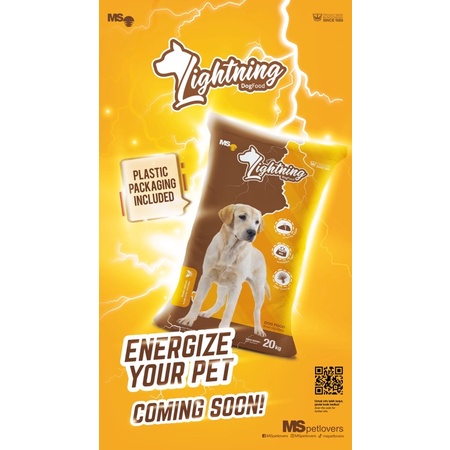 Jual Lightning Dog 20kg (25pcsx800gr) | Shopee Indonesia