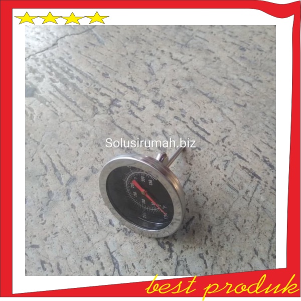 Jual THERMOMETER OVEN BULAT n JARUM 50 - 350C PENGUKUR SUHU TERMOMETER ...
