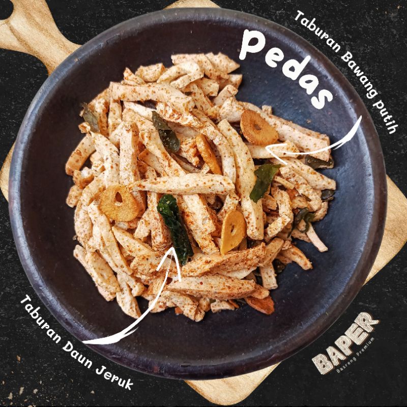 Jual BAPER-130 gr Basreng premium daun jeruk basreng daun jeruk basreng ...