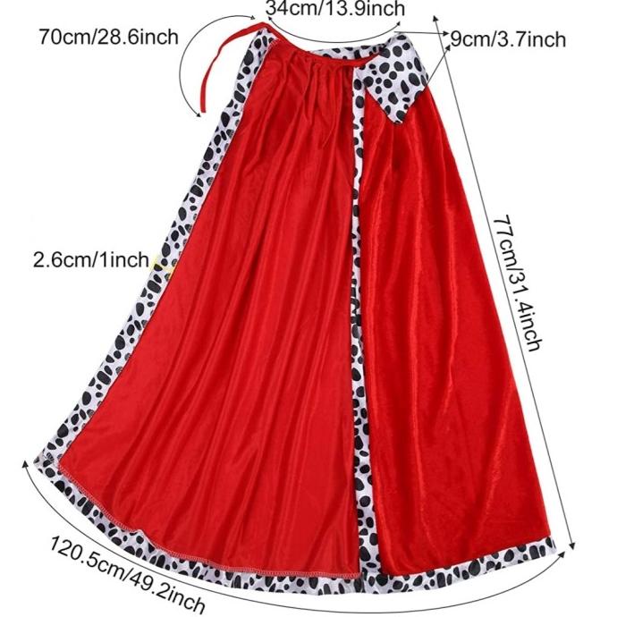 Jual Kings Cape Robes Jubah Raja Kostum Halloween Costume | Shopee ...