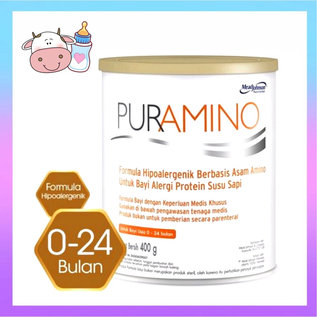 Jual PURAMINO Formula Hipoalergenik 400gr | Shopee Indonesia