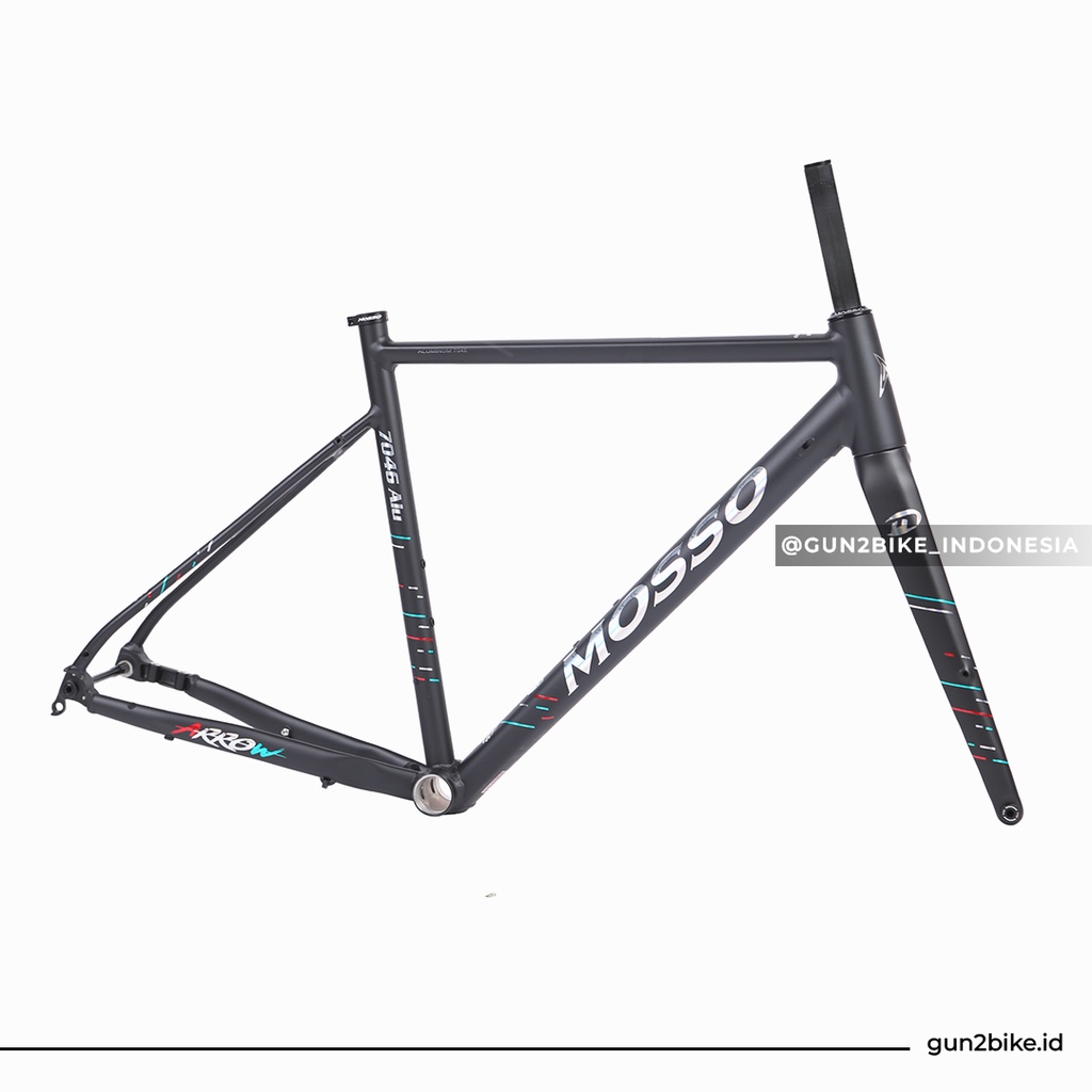 Jual Frame Roadbike MOSSO 790 TCS 700C Black | Shopee Indonesia