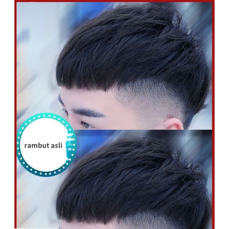 Jual rambut palsu cowok wik rambut pria keren Others wig rambut pria ...