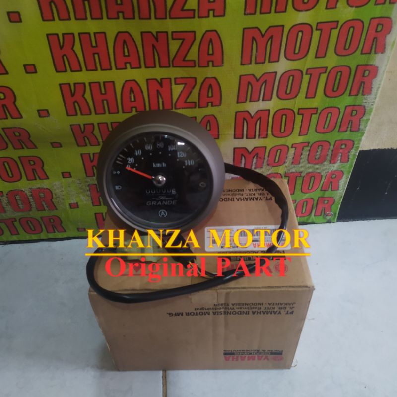 Jual SPIDOMETER ASSY FINO GRANDE ORIGINAL YAMAHA merah doff | Shopee ...