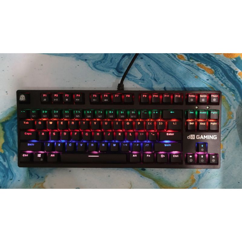 Jual DA Gaming Wired Keyboard K1 Meca 2.7 | Keyboard Mechanical Blue ...