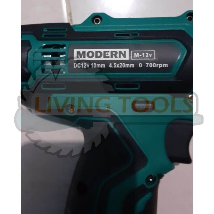 Jual Mesin Bor MODERN M-12V Cordless Drill Mesin Bor Cas Mesin Bor ...