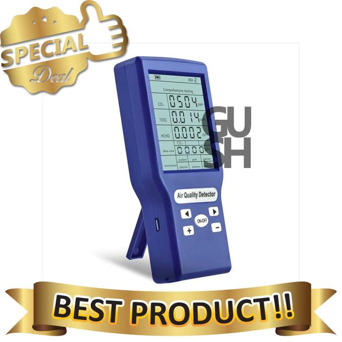 Jual Alat Ukur Detector Co2 Sensor Pengukur Kualitas Udara Gas Analyzer ...