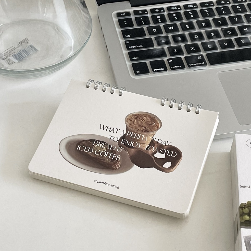 Jual On the Table Pocket Ring Note by September Spring Notes Buku ...