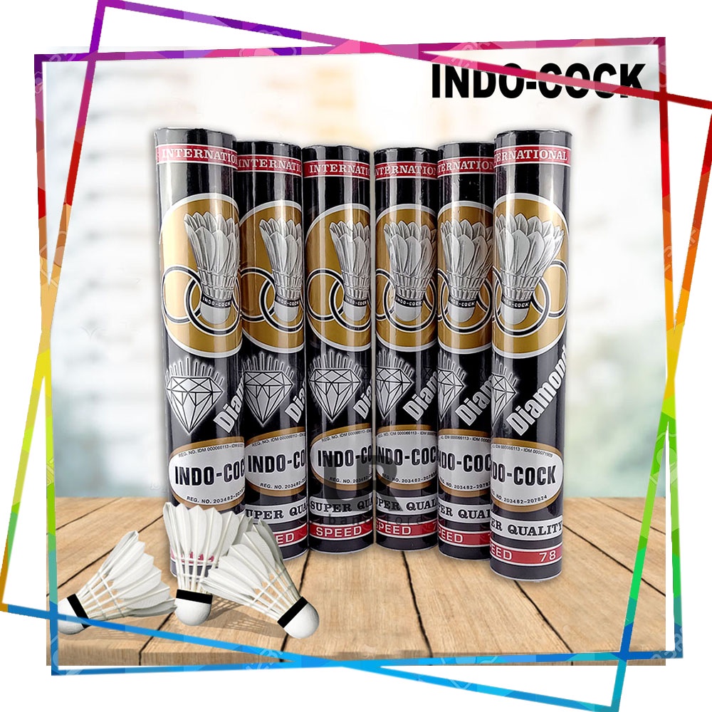 Jual Shuttlecock badminton INDOCOCK ORIGINAL | Shopee Indonesia