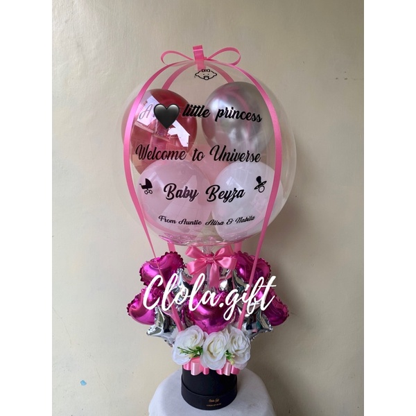 Jual Buket balon bayi | ballon bouquet baby newbron| balon buket| buket ...