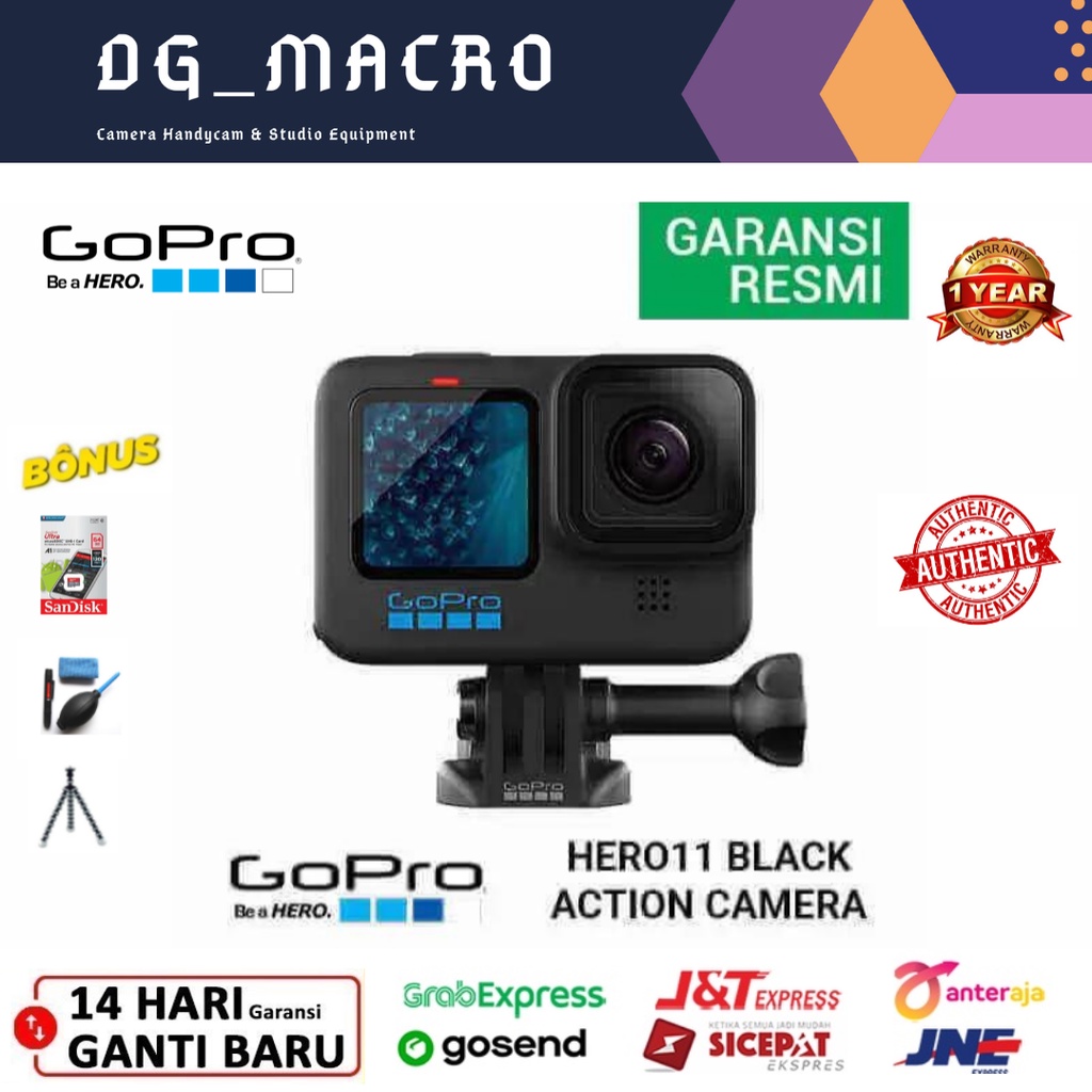 Jual GoPro HERO 11 Black - Action Camera | Shopee Indonesia