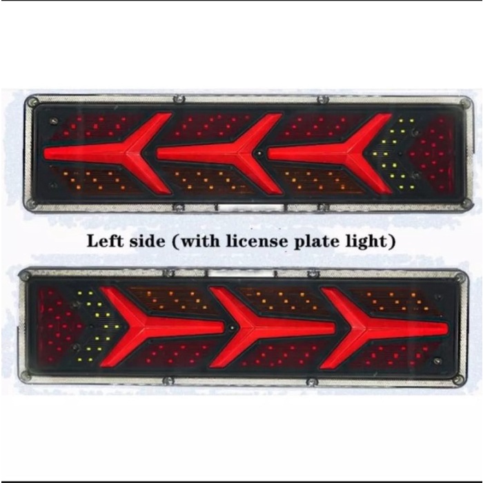 Jual Stop Lamp Truk Lampu Rem Variasi Truck 46 Cm 24 Volt A26 | Shopee ...