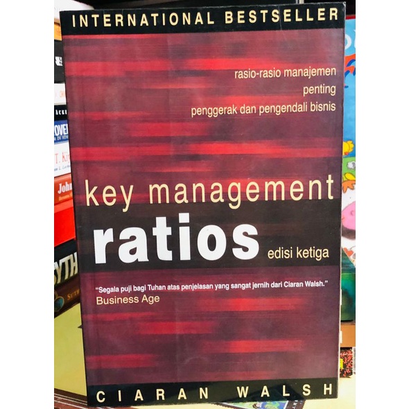 Jual buku motivasi menejemen. Ciaran Walsh. Key Management Ratios ...