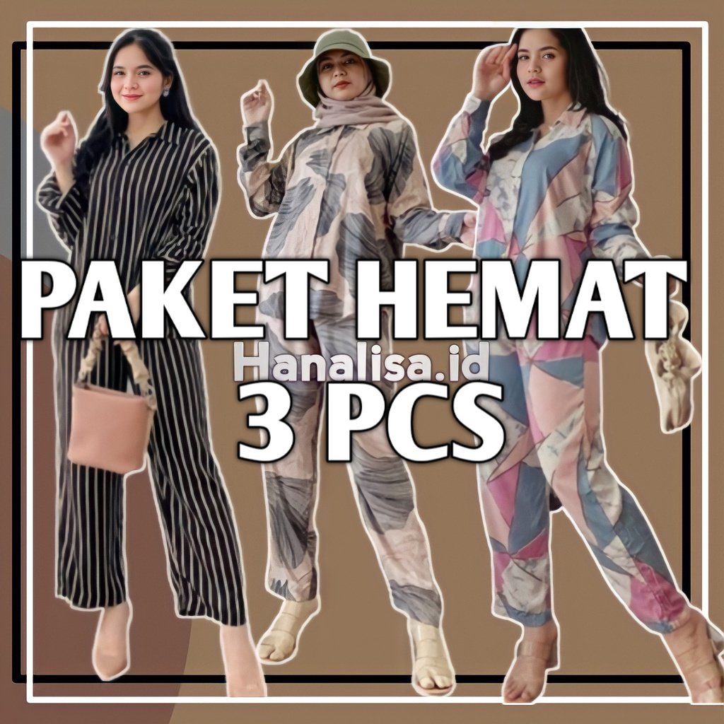 Jual 3 PCS PAKET HEMAT ONE SET RAYON | Shopee Indonesia