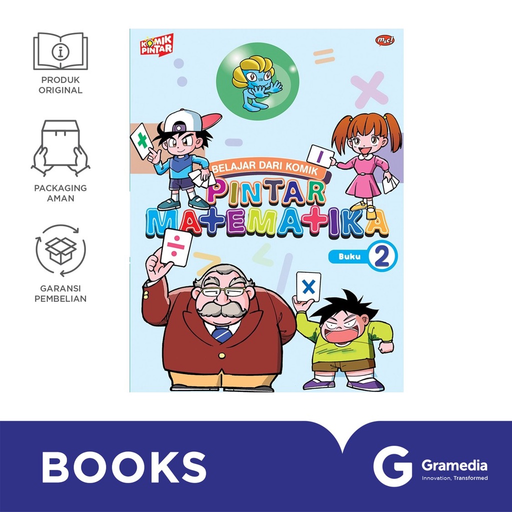 Jual Belajar dari Komik - Pintar Matematika Buku 2 (Gakken) | Shopee Indonesia