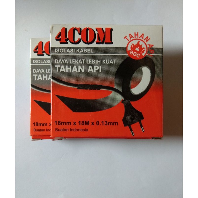 Jual Isolasi Kabel listrik 4com | Shopee Indonesia