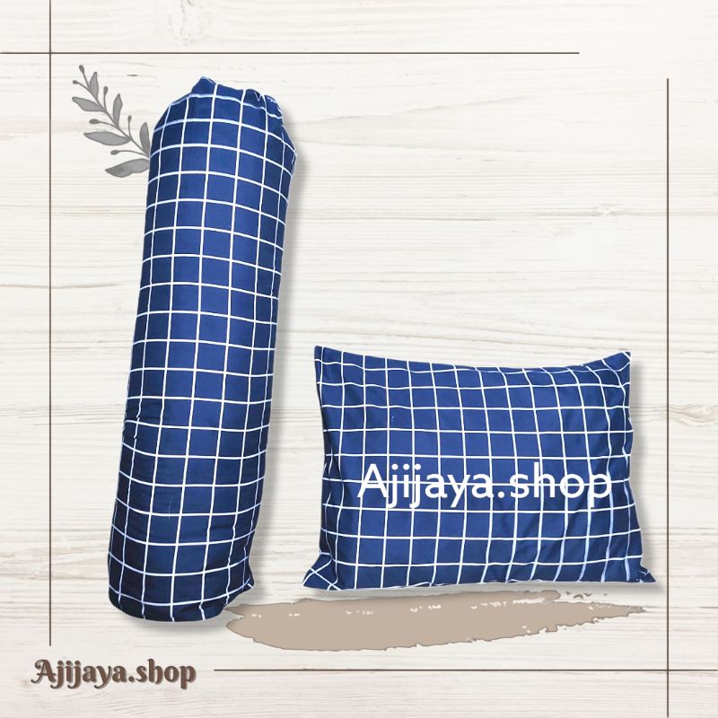 Jual AJI JAYA SARUNG BANTAL GULING AESTHETIC & MOTIF BUNGA (1 SET ...