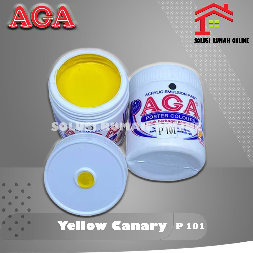 Jual Cat AGA Poster Acrylic / Akrilik / Dekor / Gabus Lukis 100 cc ...