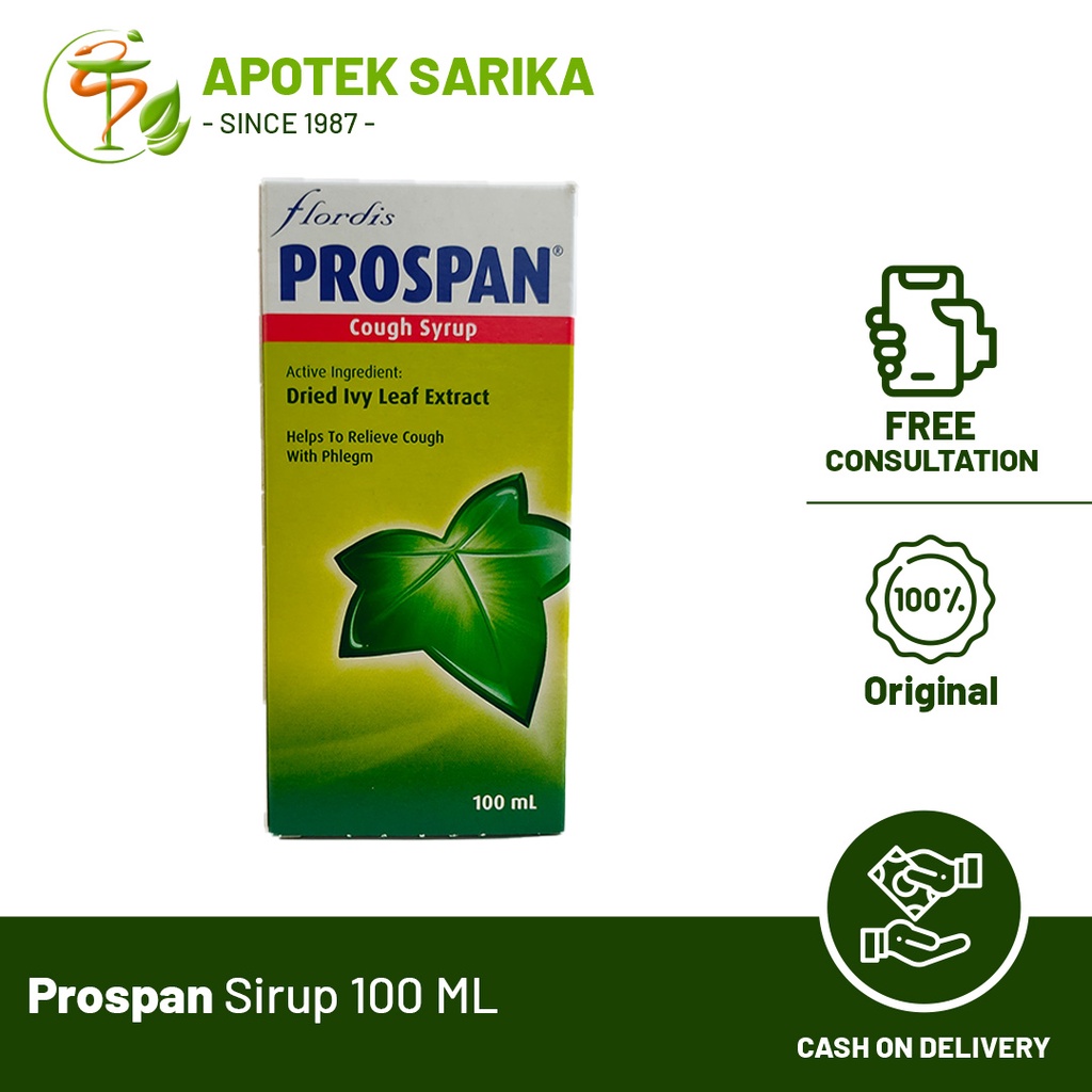 Jual Prospan Sirup 100 Ml (Obat Herbal Batuk Berdahak Untuk Anak dan Dewasa) | Shopee Indonesia
