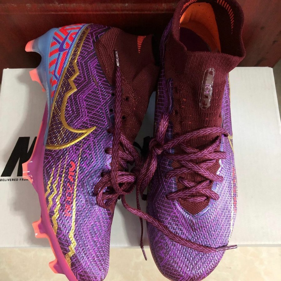 Jual Nike Mercurial Superfly 9 KM mbappe Elite FG | Shopee Indonesia