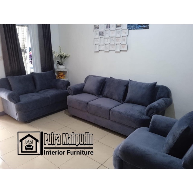 Jual Sofa tamu set 321 Sofa minimalis aestetic Sofa Ruang tamu Sofa ...
