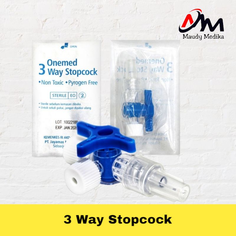 Jual 1pcs 3 Way Stopcock Onemed Konektor 3 Arah Onemed | Shopee Indonesia