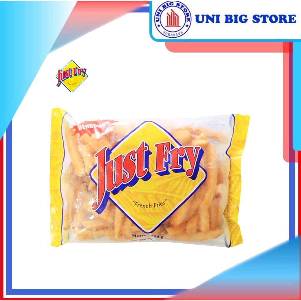 Jual Just Fry Seasoned French Fries 450 gr Kentang Goreng Berbumbu 500 ...