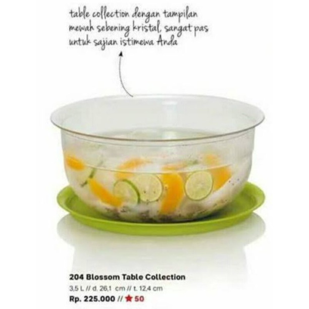 Jual tupperware table collection 3,5 L .wadah serbaguna | Shopee Indonesia