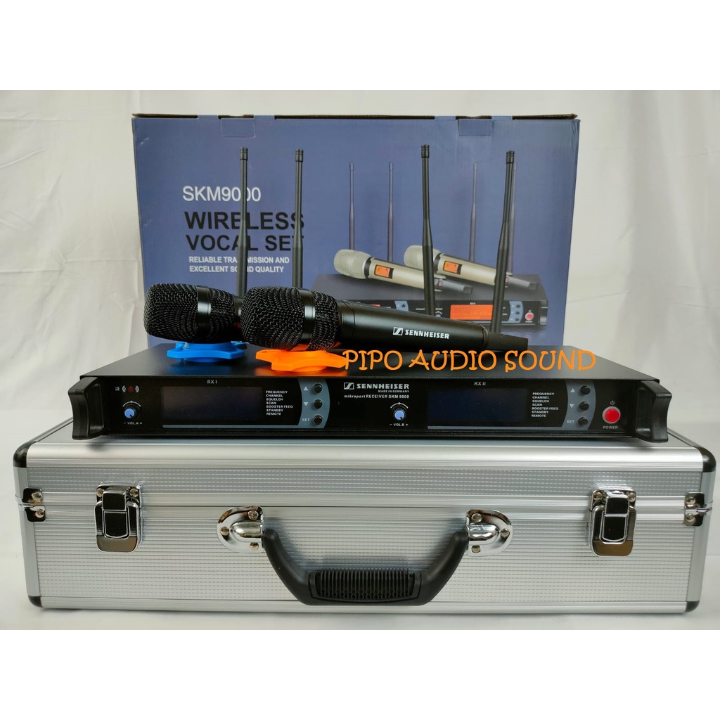 Jual Mic wireless SENNHEISER SKM9000 / skm 9000 Handle Hitam KOPER ...