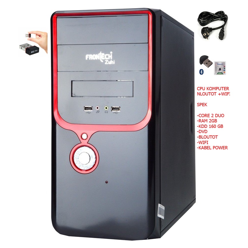 Jual cpu komputer core 2 duo plus wifi | Shopee Indonesia