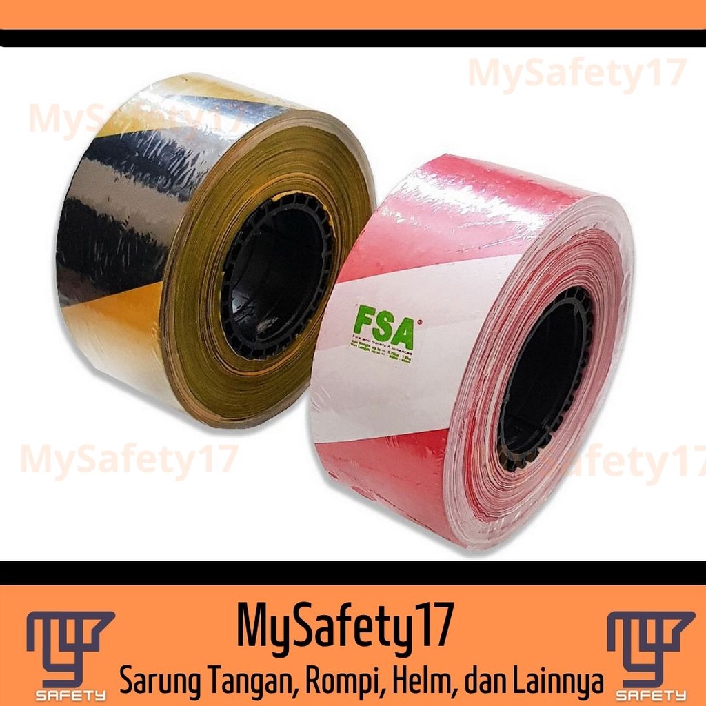 Jual Safety Line Garis Proyek Polisi Police Line Barricade Tape 3" x ...