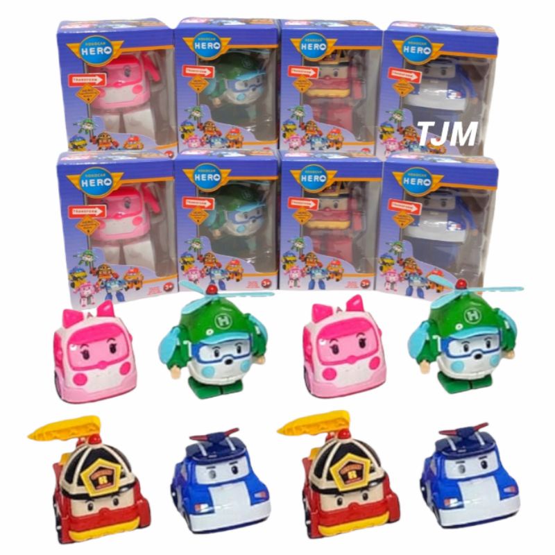 Jual MAINAN FIGURE ROBOCAR POLI / DEFORM ROBOT POLI SET | Shopee Indonesia