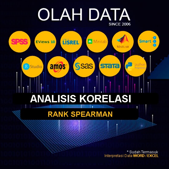 Jual Jasa Olah Data Uji Analisis Korelasi Rank Spearman termasuk Interpretasi Lengkap | Shopee ...