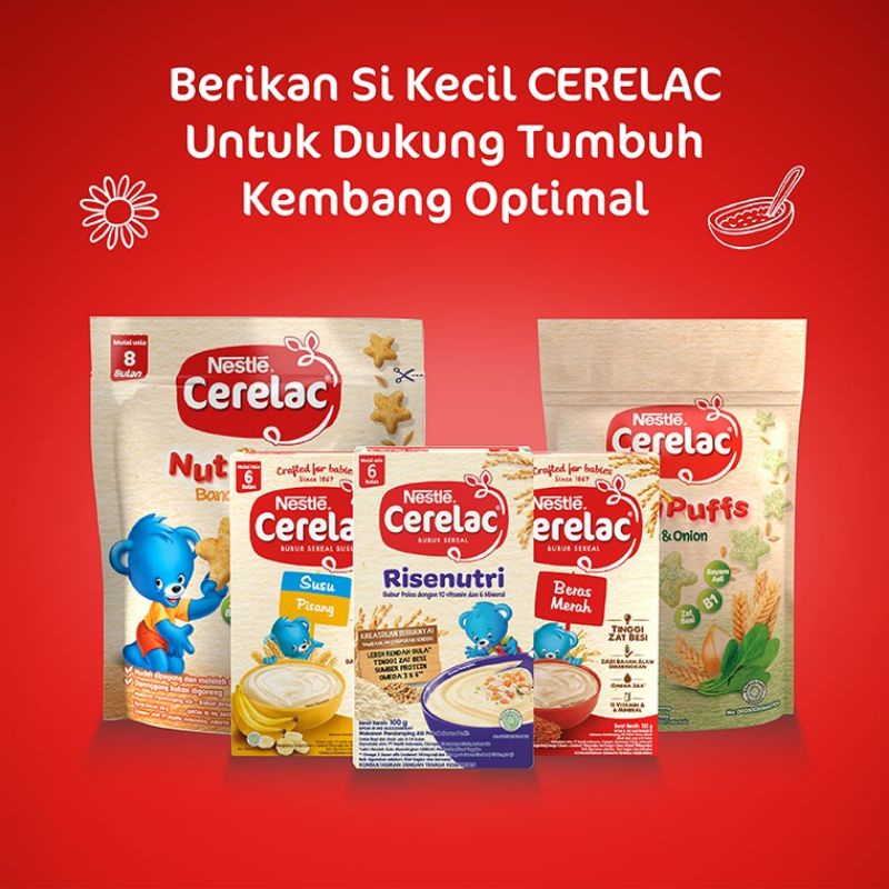 Jual 0Nestle Cerelac Bubur Bayi Instant Nestle cerelac Homestyle Usia 6 ...