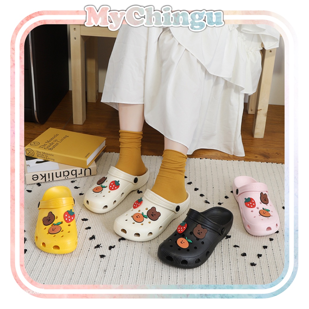 Jual Chingu SA008 Sandal Slop Import Free Stiker Boneka Sendal Flip ...