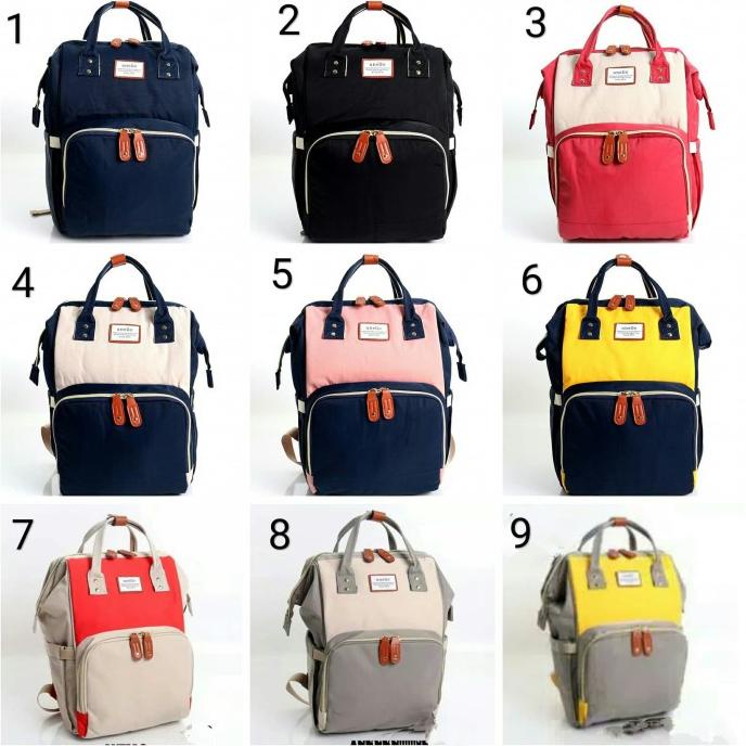 Jual Tas Bayi / Tas Diaper / Ransel Anello Diaper Bag /Backpack Wanita ...