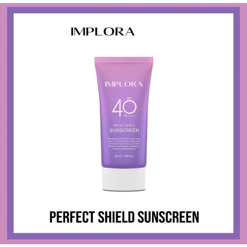 Jual BY.FAST-Implora Perfect Shield Sunscreen Spf 40 | Shopee Indonesia