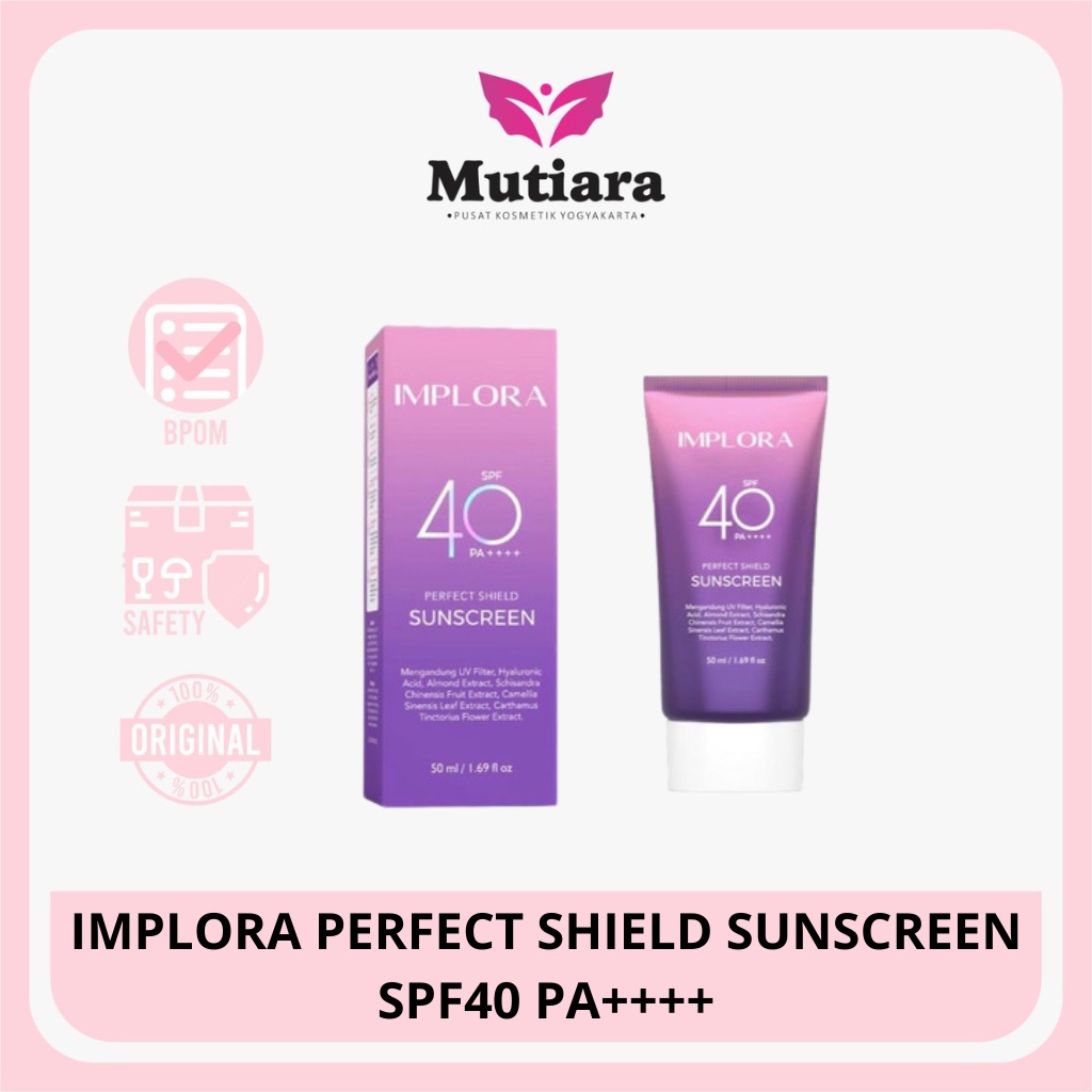 Jual IMPLORA PERFECT SHIELD SUNSCREEN SPF40 PA++++ | Shopee Indonesia