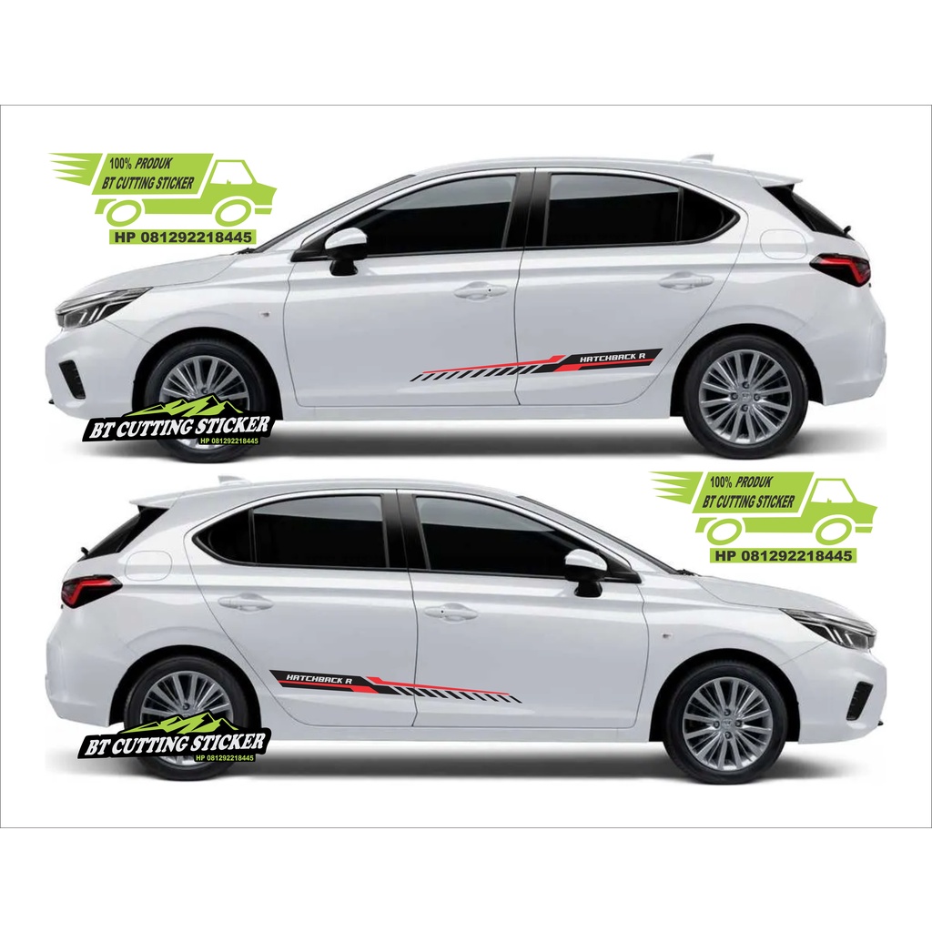 Jual Sticker honda city hatchback 2021 stiker mobil honda city ...
