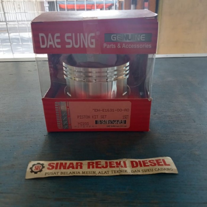 Jual Piston Assy Seker Seher Komplit Mesin Yamaha MZ200 MZ 200 Standar Dae Sung | Shopee Indonesia