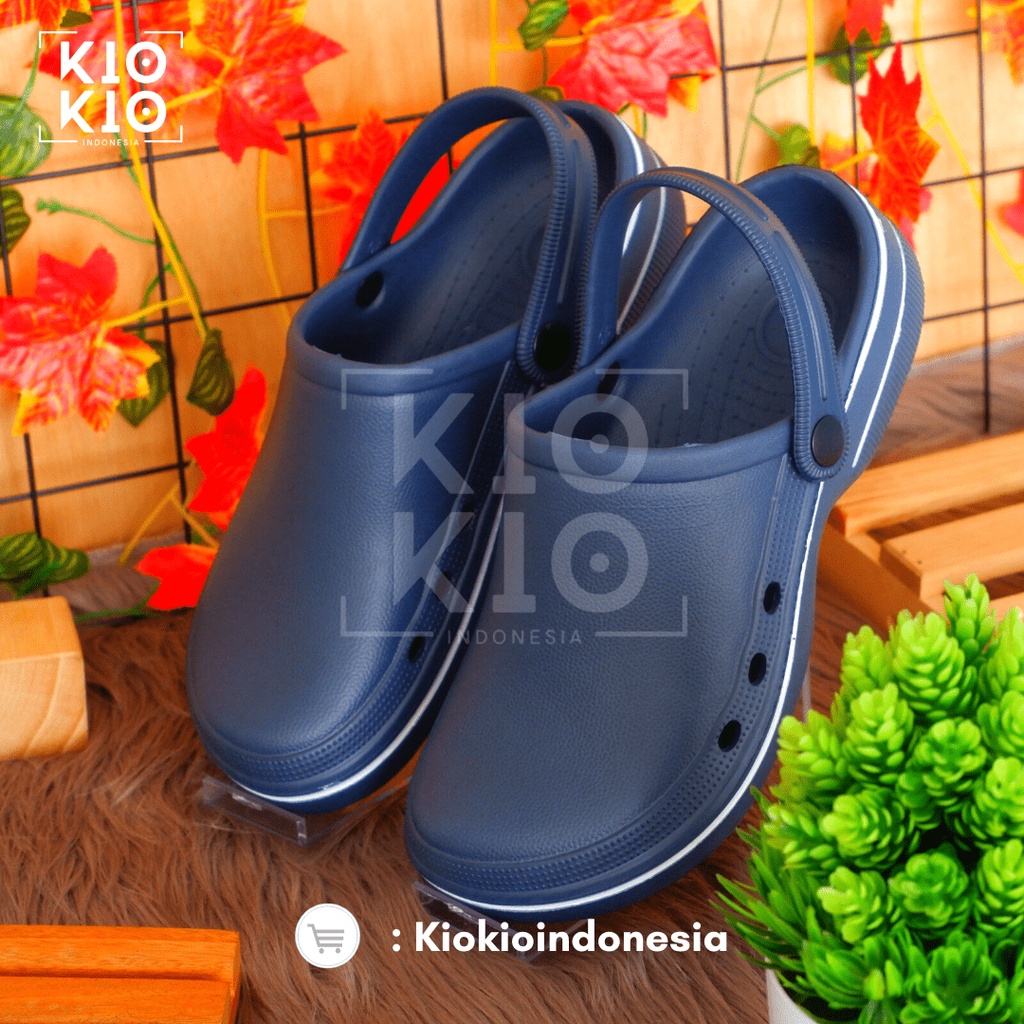 Jual Sandal Kodok / Sandal Baim Polos / Sandal Dokter / Sendal Perawat / Sandal Pria wanita anti ...