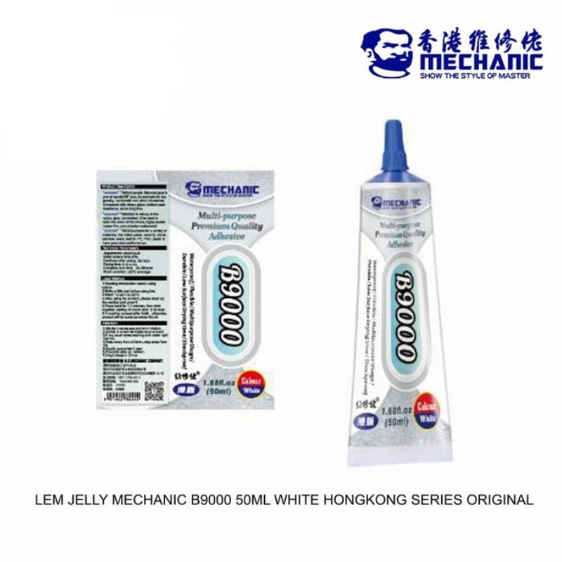 Jual MECHANIC B9000 Lem Jelly 50ML Putih Susu Hongkong Series Original ...